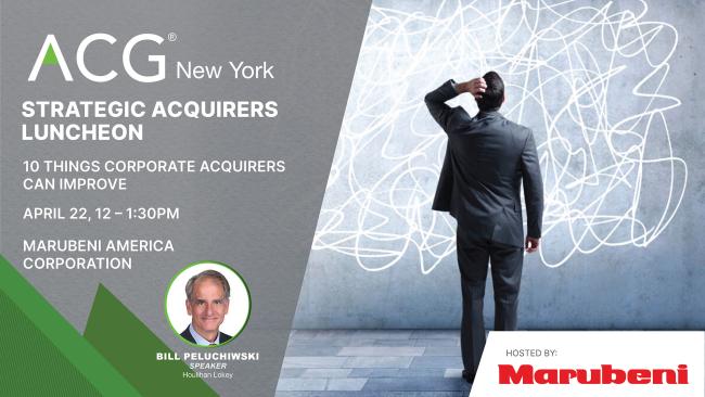 2025 ACG NY Strategic Acquirers Luncheon | ACG New York